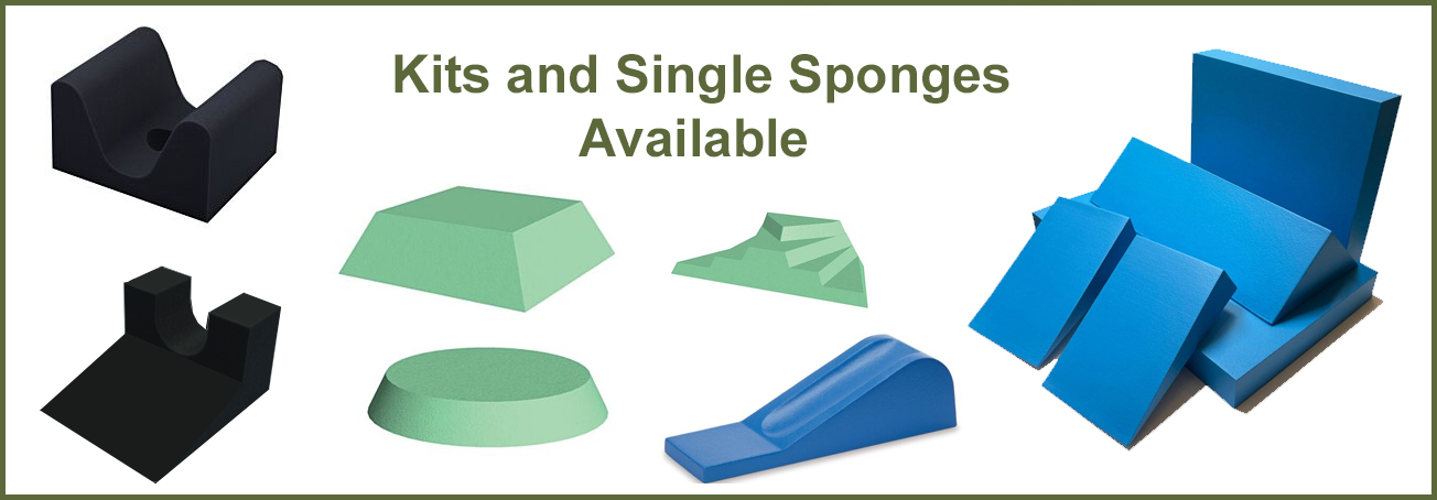 Coated X-Ray Positioning Sponges - Stealth-Cote X-Ray Sponges - X-Ray ...