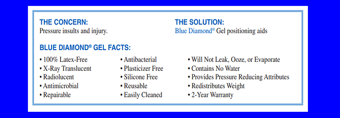 Medical Gel Positioners - Gel Positioning Devices - Gel Positioning Pads