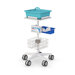 Mobile Phlebotomy Blood Testing and Sample Collection Cart