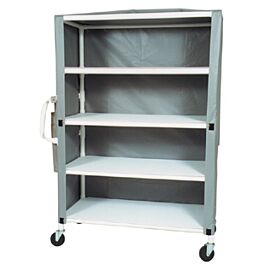 Buy 50" Jumbo Extra Wide PVC Linen Cart (4-Shelf) for only $549 at Z&Z ...