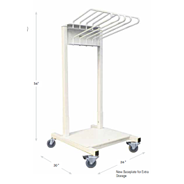 Buy Mobile Lead Apron Rack with 5 Arms for only $903 at Z&Z Medical