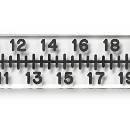 Buy Radiopaque X-Ray Lead Ruler (Acrylic) for only $277 at Z&Z Medical