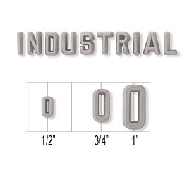 Buy Unmounted Industrial Lead Letters / Numbers for only $20 at Z&Z Medical