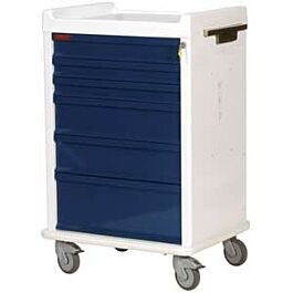 Buy MRI-Conditional Six Drawer Anesthesia Cart Key Lock Standard ...
