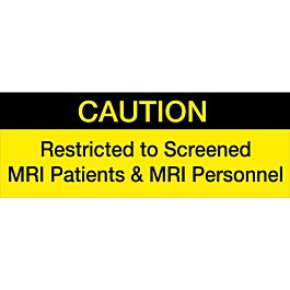 Buy MRI Caution Sign for only $34 at Z&Z Medical