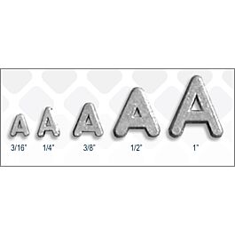 Buy Unmounted Flat Faced Lead Letters / Numbers for only $20 at Z&Z Medical